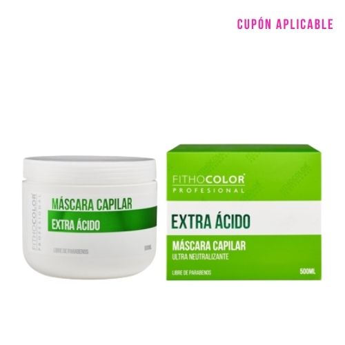 Máscara Capilar Extra Acida | Fithocolor - Tienda Peluqueros